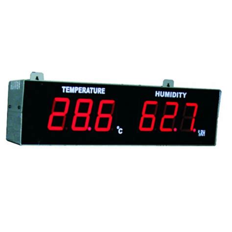 Wall Mounted Abs Jumbo Temperature Cum Humidity Indicator At ₹ 12000 Piece In New Delhi