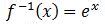 Quiz Worksheet How To Write The Inverse Of Logarithmic Functions Study Com
