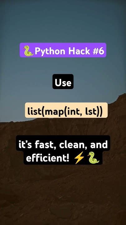 Convert A List Of Strings To Integers In One Step🤯 Python Programmingtutorial Coding Youtube