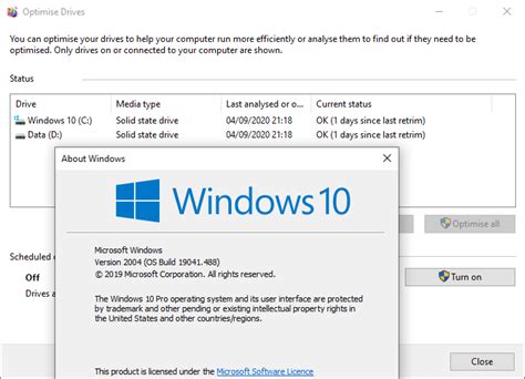 Has The Windows 10 2004 Defrag Trim Issue Been Resolved Yet Page 2 Windows 10 Forums