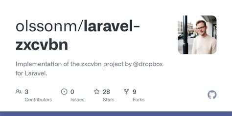 github olssonm laravel zxcvbn implementation of the zxcvbn project