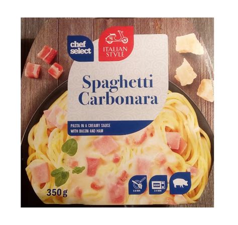 Spaghetti carbonara Lidl opinie cena skład