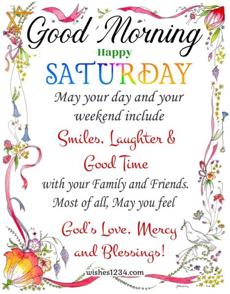 Good Morning Saturday Wishes And Blessings With Images Good Morning