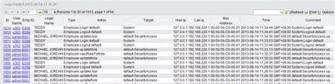 2bizbox 175 Operation Log