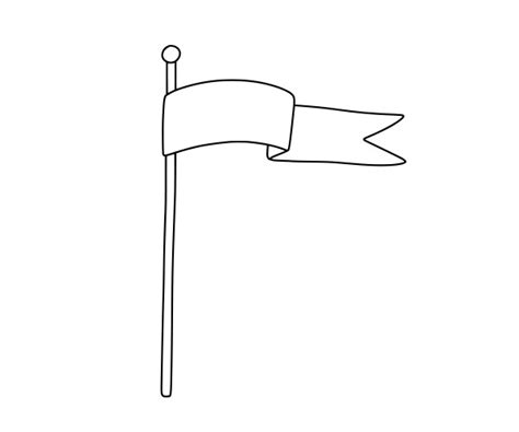 Flag Outline Vector Images Over 110000