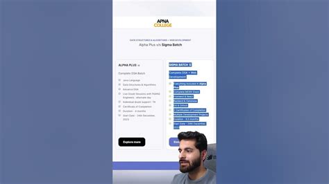 Sigma Batch 🗿 On Apnacollegeofficial Coding Programming Ad