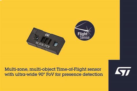 St Unveils Flightsense Multi Zone Distance Sensor Timestech