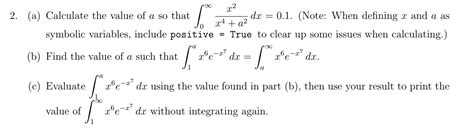 Solved Use Jupyter To Code In Python Please 2 A Calculate The Solutioninn