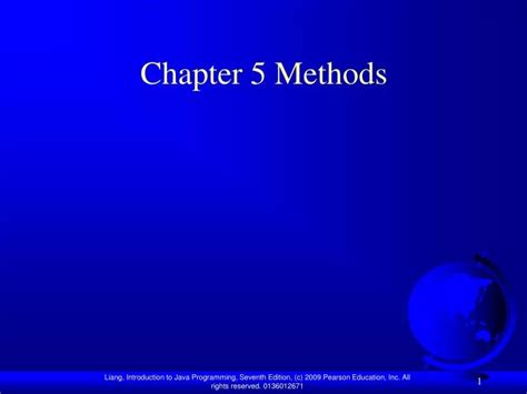 Ppt Java Methods Defining Calling And Reusing Powerpoint