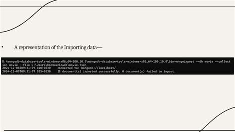 MongoDb Implementation And Screenshots For Easier Understanding PPT