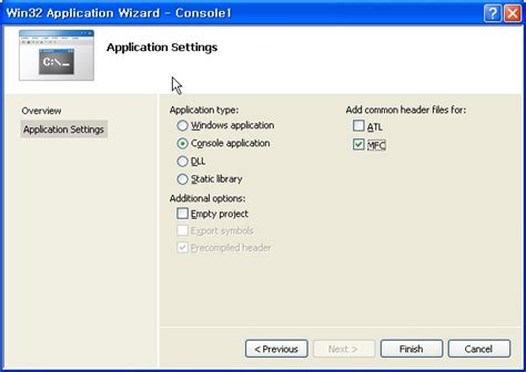 Win32 Console Program Using Mfc Classes Hci 2008
