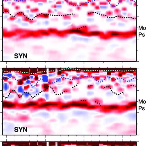 Ccp Stacking Receiver Function Image Of The Crust And Lithospheric