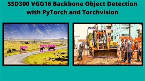Ssd300 Vgg16 Backbone Object Detection With Pytorch And Torchvision R