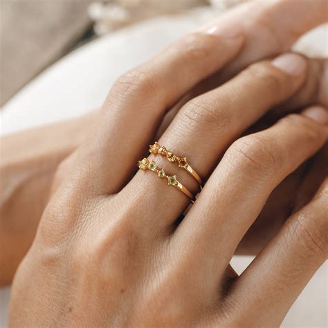 Peridot Ring Ilse Linjer Jewelry