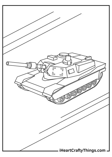 Printable Tanks Coloring Pages Updated 2021