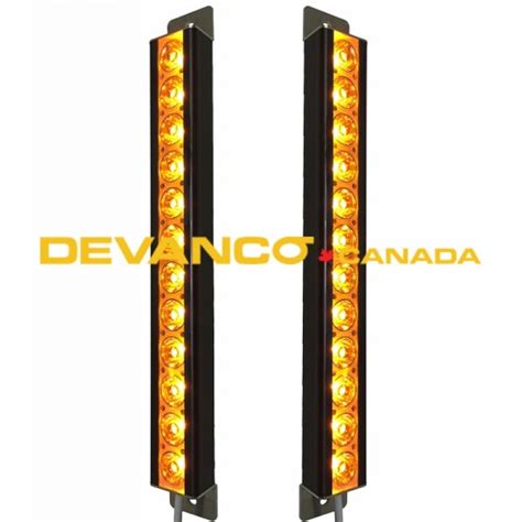 Gl 24 Led Guide Lights For Loading Docks Amber Led 12 24vacdc 24 38