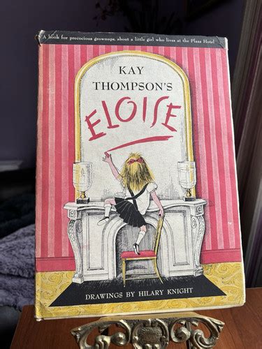 Eloise 1955 Kay Thompson 1st Edition 3rd Print Hillary Knight Hc Dj