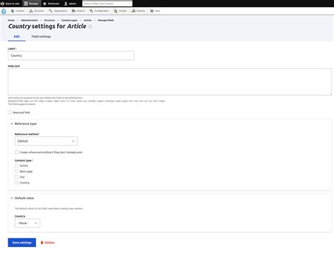 How To Use Dependent Fields In Drupal 9 Node Entity To The New Blog