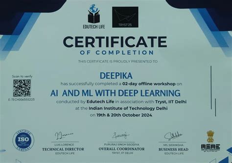 Ai Machinelearning Deeplearning Iitdelhi Edutech