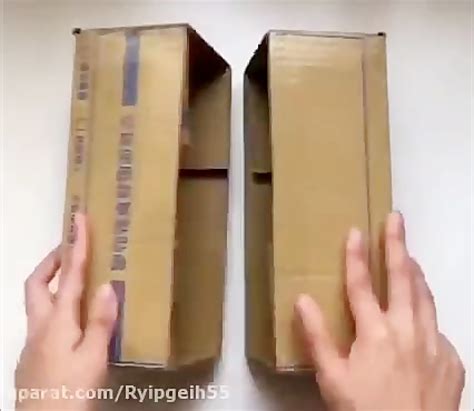 اموزش ساخت کاردستی با کارتن