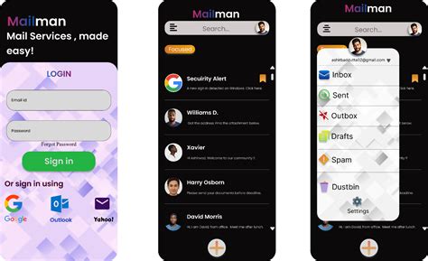 Mail App Ui Design Figma