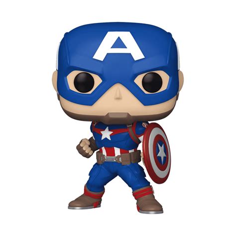 Pop Captain America Marvel New Classics Funko