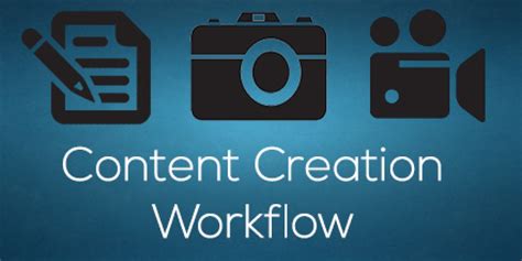 Phases Of Content Creation Workflow