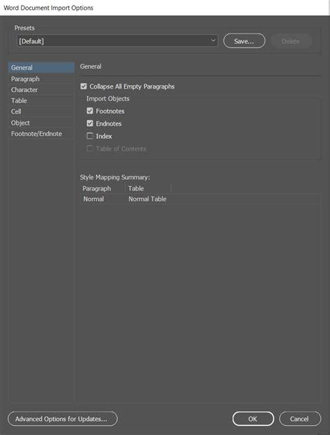 Solved Word Import Options Dialog Box Adobe Community 13812237