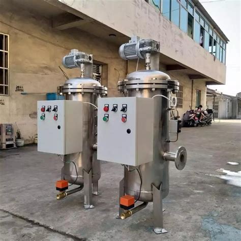 300 Microns Automatic Self Cleaning Filter For Cooling Tower System