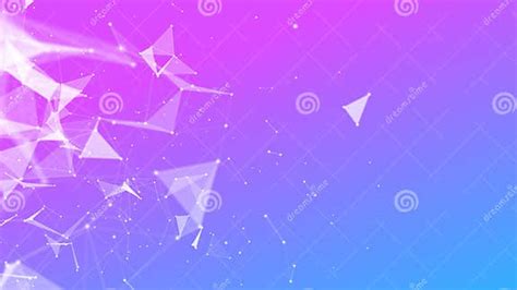 Technology Digital Abstract Background 3d Network Particles And Plexus Wave Ai Big Data