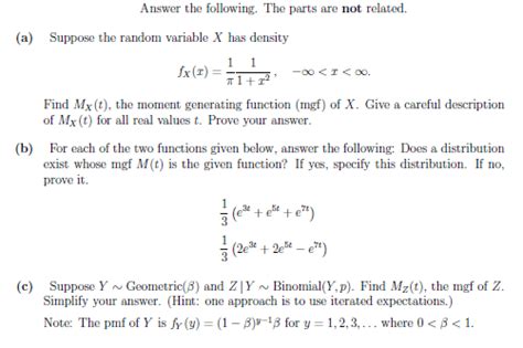 solved a suppose the random variable x has density