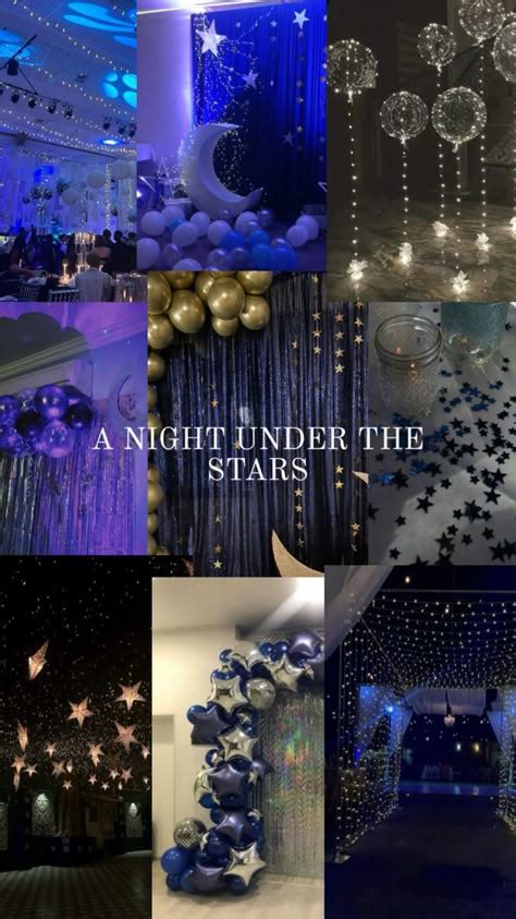 Under The Stars Theme Decorations
