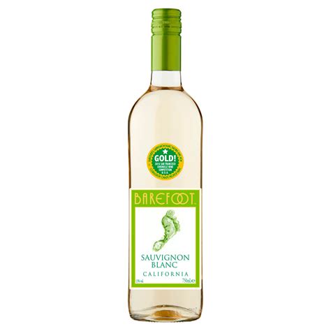 Barefoot Sauvignon Blanc White Wine 750ml White Wine Iceland Foods