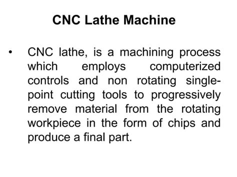 CNC Lathe Operations PPT