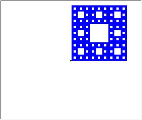Turtle递归作图绘制谢尔宾斯基地毯【详解】 Csdn博客