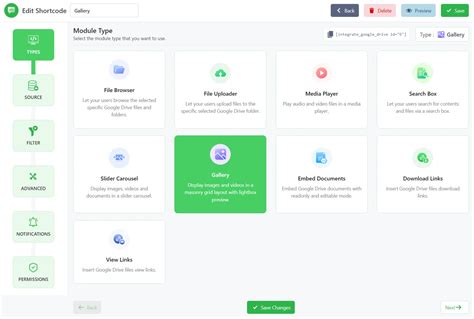 Integrate Google Drive How To Create Gallery Module