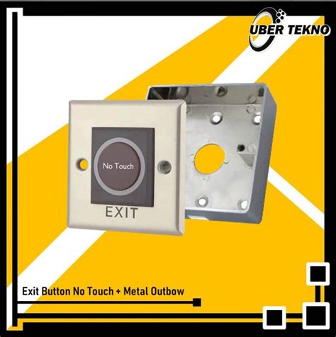 Jual Exit Button Touchless No Touch Sensor Outbow Metal Jakarta Timur Uber Tekno Tokopedia