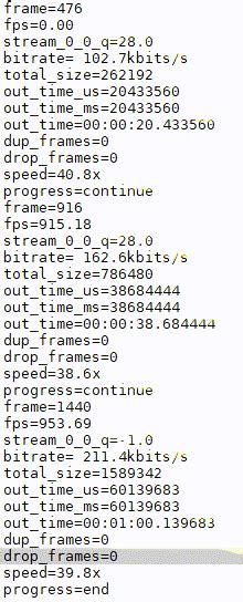 ffmpeg 日志级别控制、保存日志到指定文件、处理进度查询 ffmpeg 进度 csdn博客