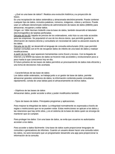 Practica De Base De Datos Pdf Bases De Datos Servidor Computación