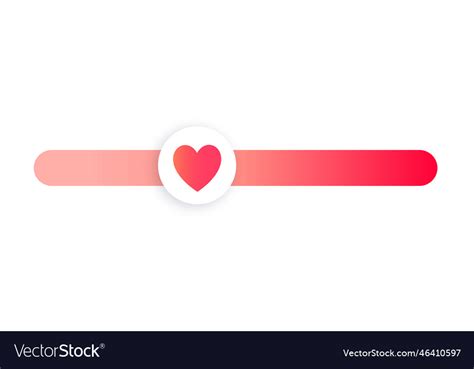 Love Progress Bar Royalty Free Vector Image VectorStock