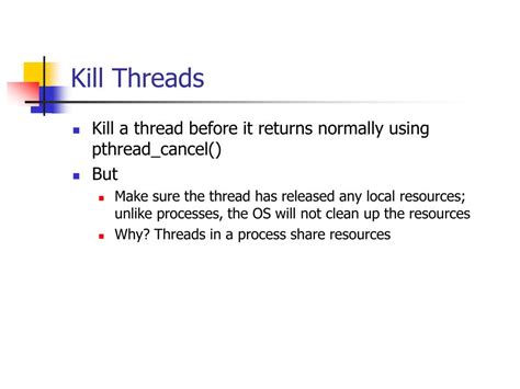 Ppt Threads Powerpoint Presentation Free Download Id5876737