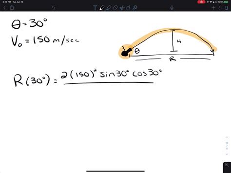 solved use the model for projectile motion assuming there is no air