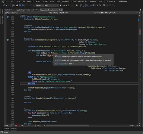 Visualbasicaddexplicitcastcodefixprovider Encountered An Error And