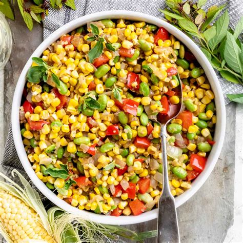 Simple Corn Succotash Foodshare South Carolina