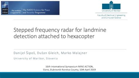 Pdf Stepped Frequency Radar For Landmine Detection Attached To Gpr Uwb Antenna 12 23