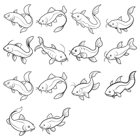 Premium Vector Catfish Vector Design