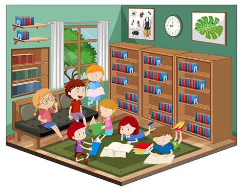 Library Clipart Vectors And Illustrations For Free Download Freepik