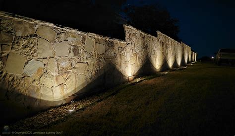 Walls Pop With Wall Grazing Landscape Lighting Guru