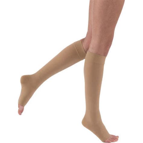 Jobst® Relief Knee High 20 30 Mmhg Compression Stockings Open Toe