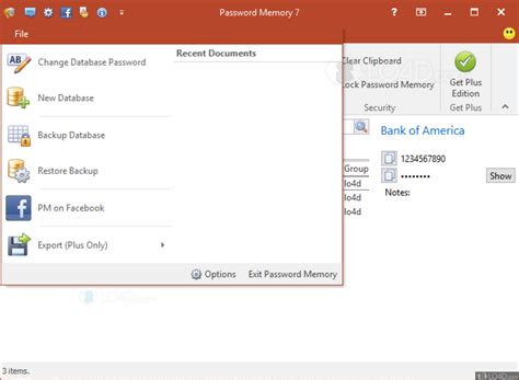 Password Memory Download